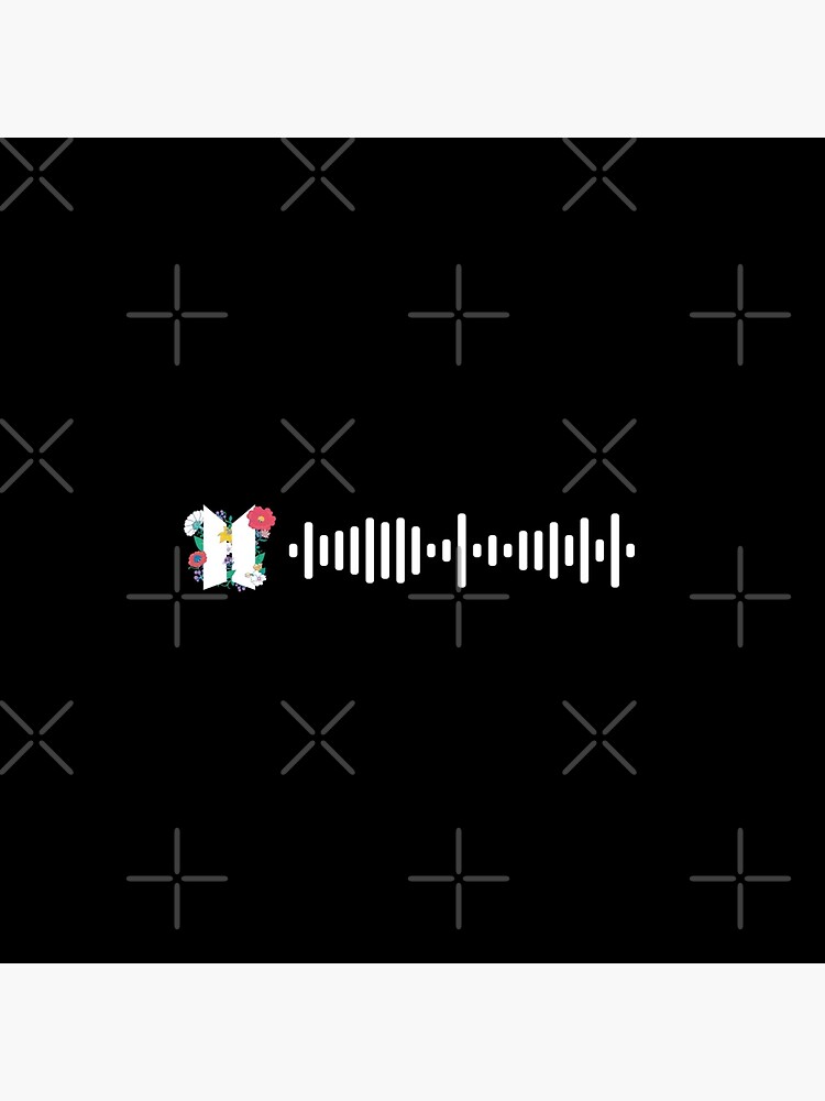 "Your Eyes Tell by BTS | spotify scan code" Poster by sisters-lab ...