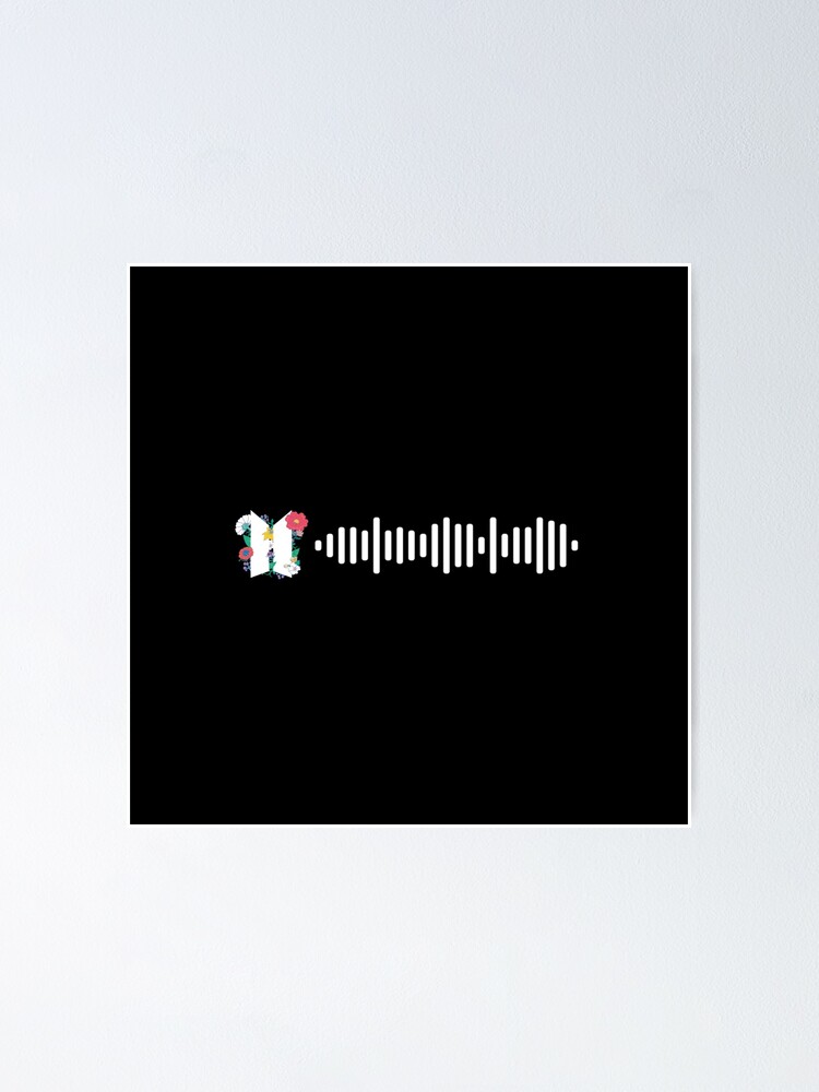 "Stay Gold by BTS | spotify scan code" Poster by sisters-lab | Redbubble