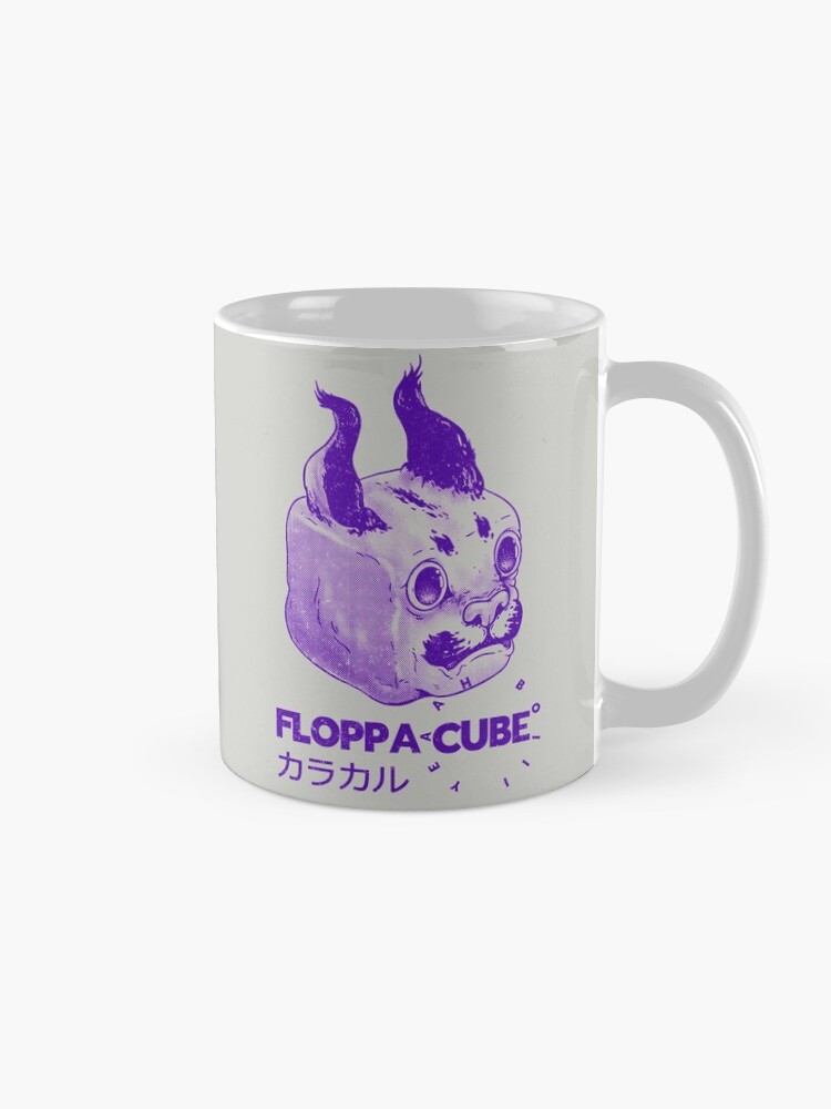 Taza de café «Floppa Cube - Floppa Cube Flop Flop Happy Floppa Friday ...