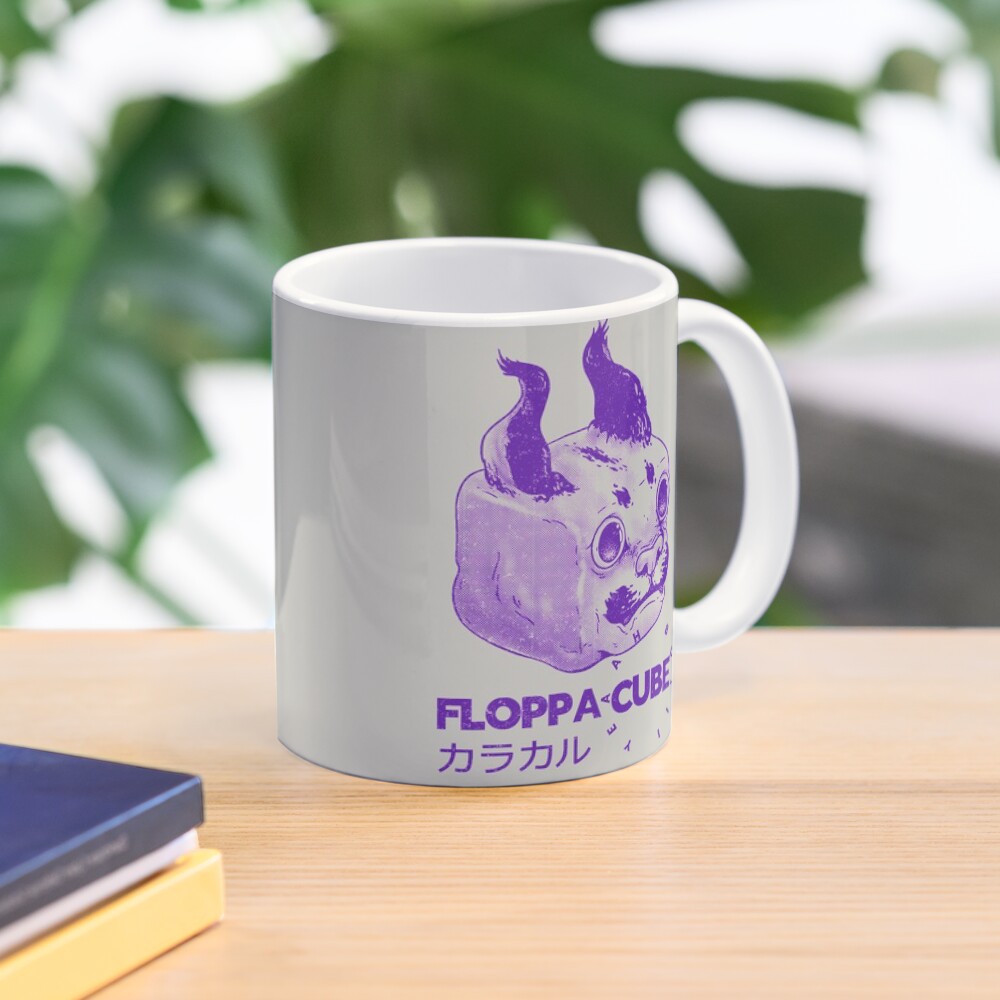 Taza de café «Floppa Cube - Floppa Cube Flop Flop Happy Floppa Friday ...