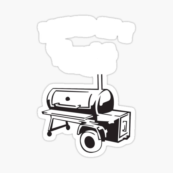 "Mind if I Smoke - Funny BBQ Smoker & Grilling " Sticker for Sale by ...