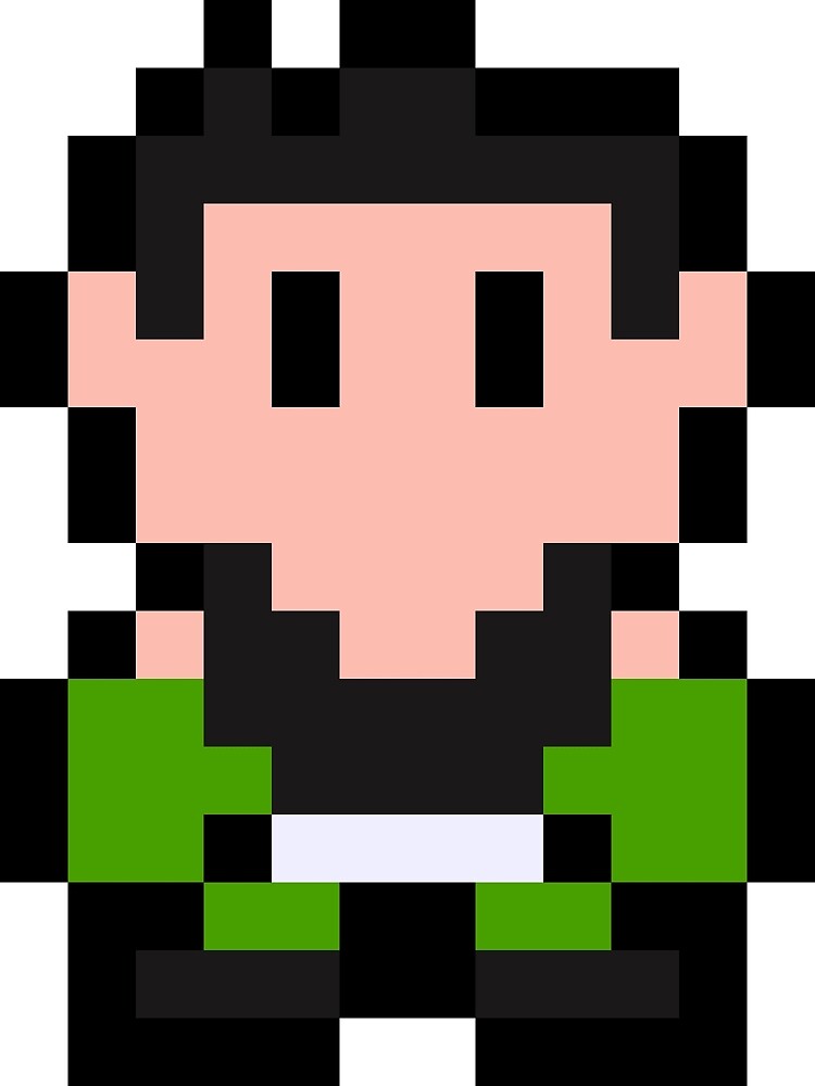 "Pixel Little Mac" Art Print by ImpishMATT | Redbubble