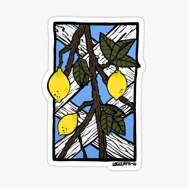 "ZESTY" Sticker for Sale by miraculouslolli | Redbubble