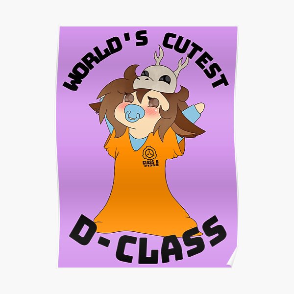 "World's Cutest D-Class" Poster for Sale by PizzaFaytheYo | Redbubble