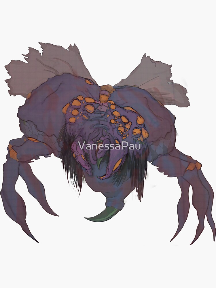 "Mutant spider" Sticker by VanessaPau | Redbubble
