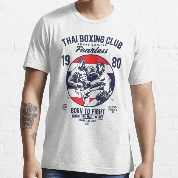 "Thai Boxing Club Muay Thailand Kickboxing Martial Art" T-shirt for ...