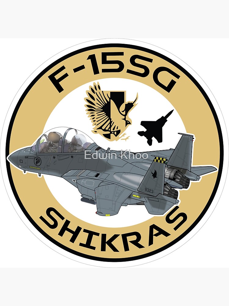 "149 Fighter Squadron, RSAF F-15SG" Art Print by gubak76 | Redbubble