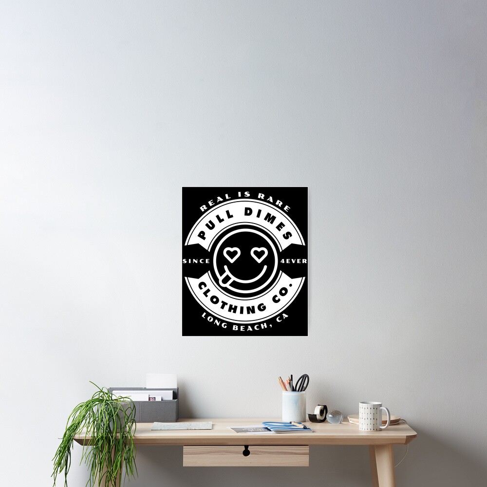 Póster «Pull Dimes - Emoji de ojos de corazón | Merch de Hip-Hop ...