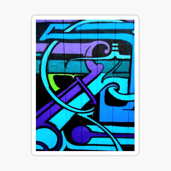 "graffiti art wildstyle" Sticker by eighse | Redbubble