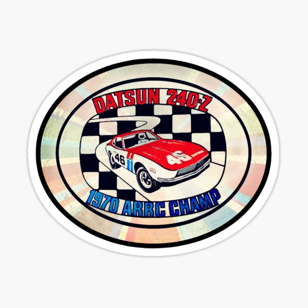 "Vintage Datsun Decal" Sticker by SimonAllen | Redbubble