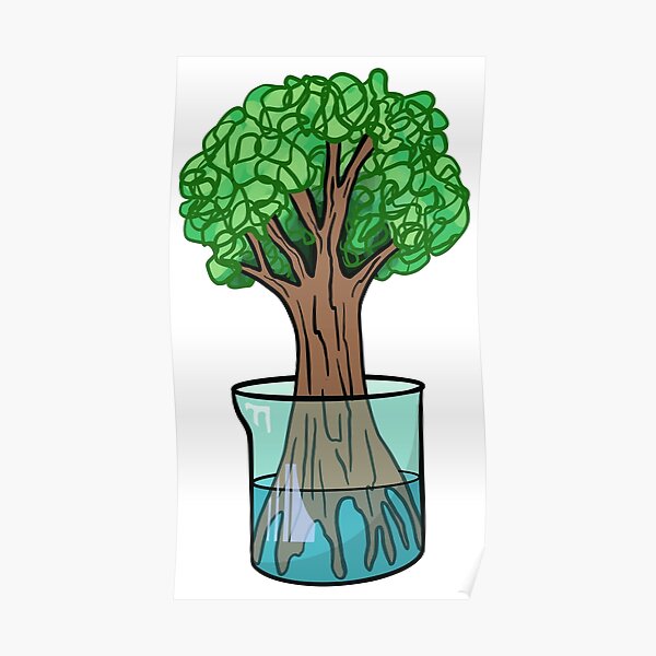 "Chemist-TREE - Chemistry" Poster by BundaBear | Redbubble