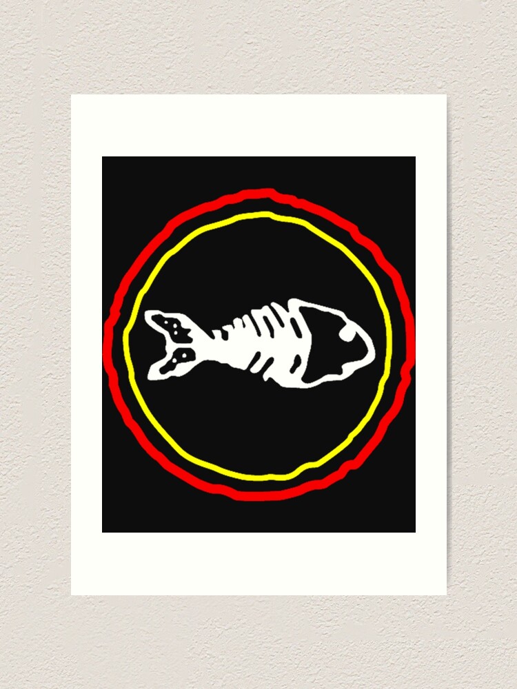 "Fishbone T-ShirtFishbone Logo" Art Print by AllenRange | Redbubble