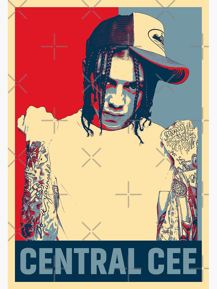 Pegatina «Central Cee Cee Hope» de oscar195 | Redbubble