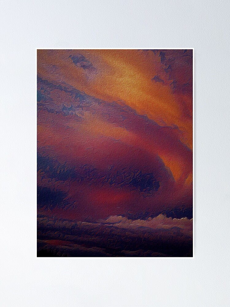 "The beginning of a storm " Poster for Sale by Inspire76 | Redbubble