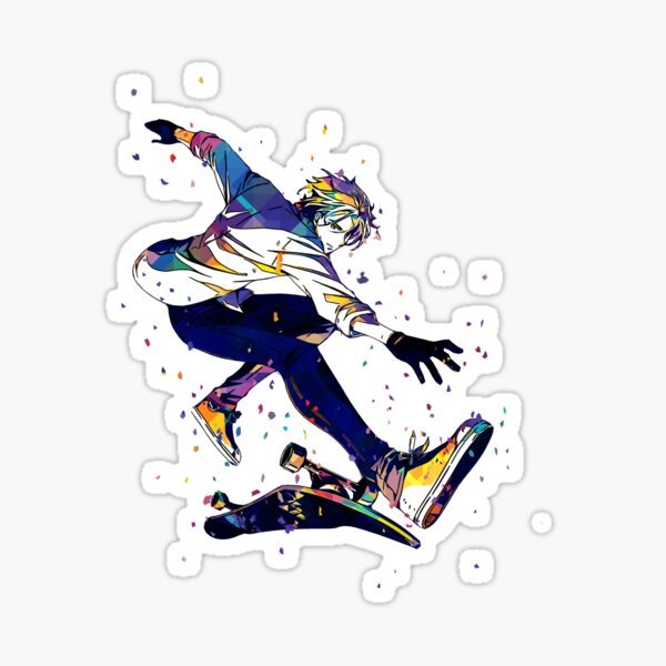 "SK8 the Infinity - Langa" Sticker by MnA-Designs | Redbubble