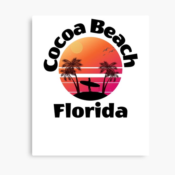Cocoa Beach Canvas Prints | Redbubble