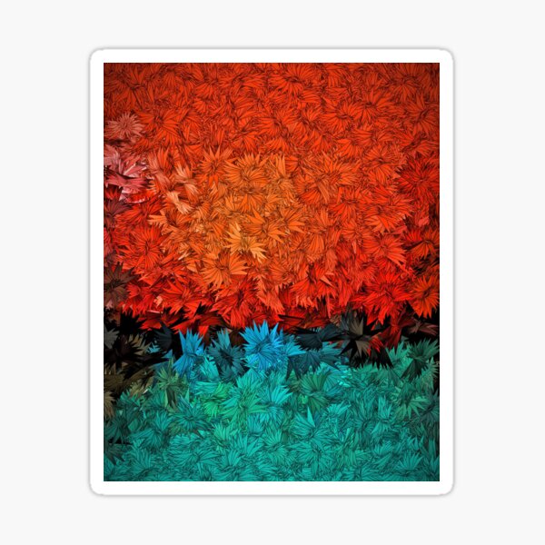 "Torq Red Patterns" Sticker for Sale by Shamirazzuri | Redbubble