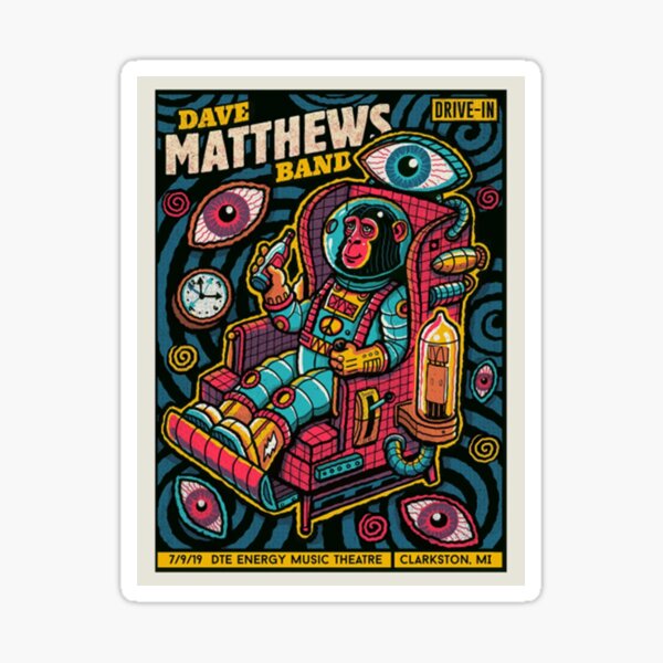 Dave Matthews Band Stickers | Redbubble