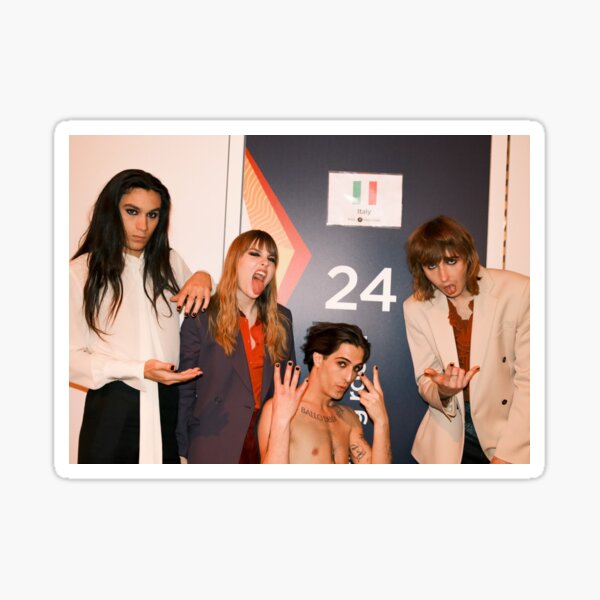 "Maneskin" Sticker by albertvigil | Redbubble