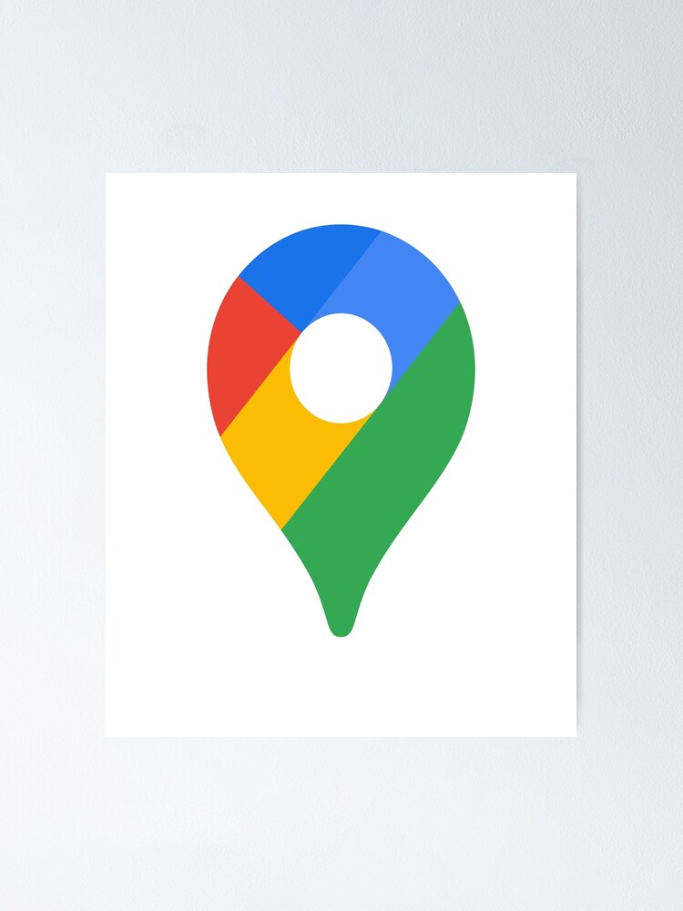 Póster «Icono del logotipo de Google Maps Regalo para fan de Google ...