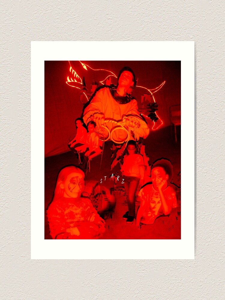 "Yung Lean Poster Starz007" Art Printundefined by spiderfeet | Redbubble