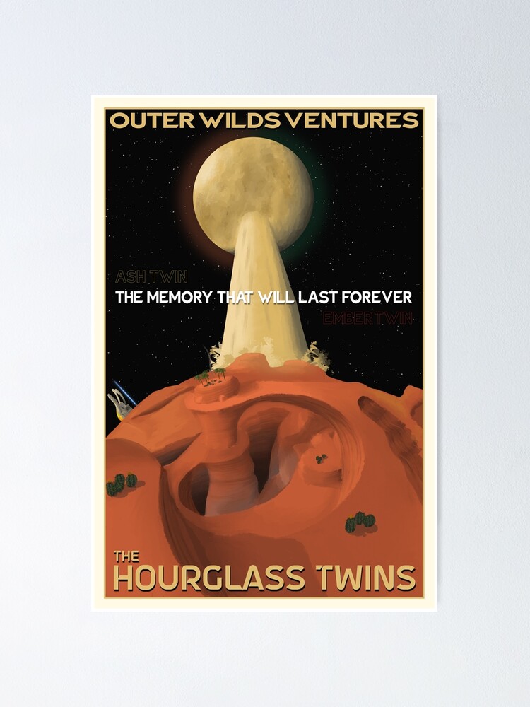 "Hourglass Twins Travel Poster" Poster for Sale by chetgnegy | Redbubble