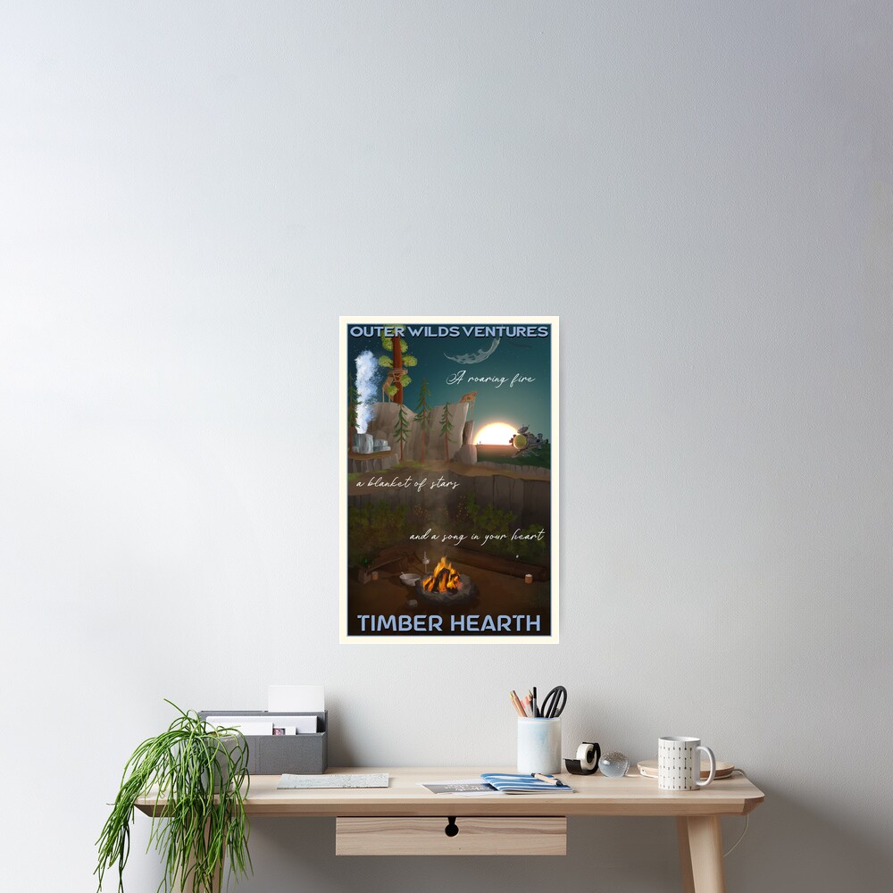 "Outer Wilds - Timber Hearth Travel Poster" Poster for Sale by ...