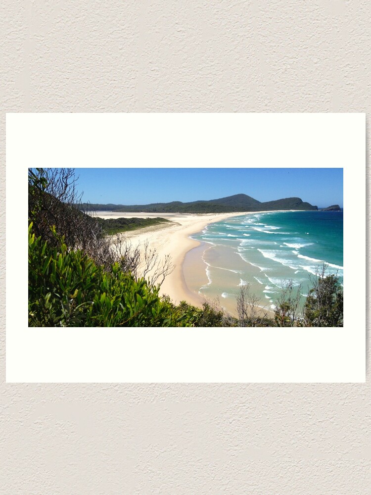 "Cellito Beach, Smiths Lake NSW" Art Print by GeorgeOne | Redbubble