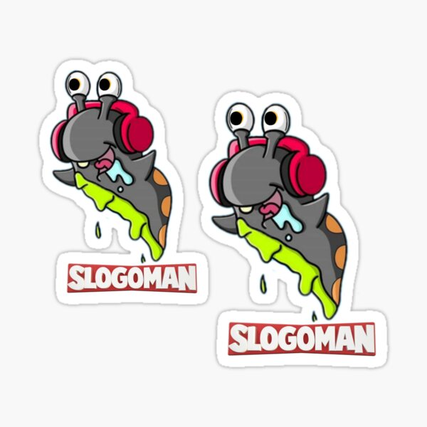 Youtuber Slogoman Stickers | Redbubble