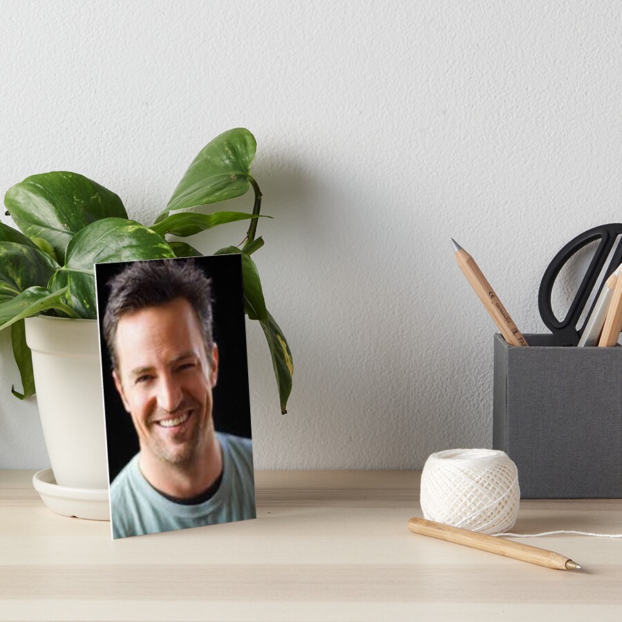 "Matthew Perry" Art Board Print by Gibbiedf | Redbubble