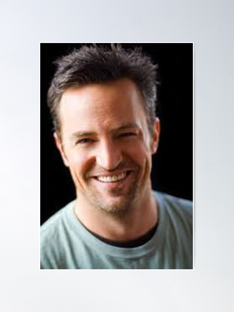 "Matthew Perry" Poster for Sale by Gibbiedf | Redbubble