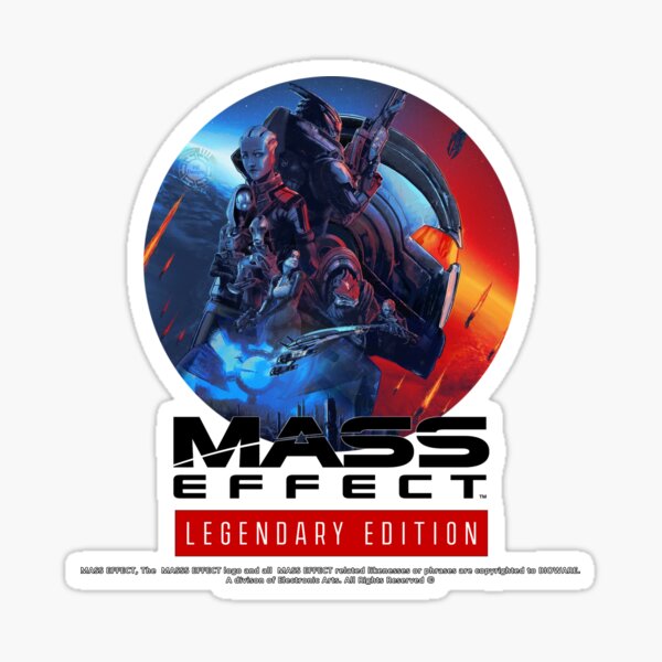 "Mass Effect Legendary Edition" Sticker for Sale by Ron Vollach | Redbubble