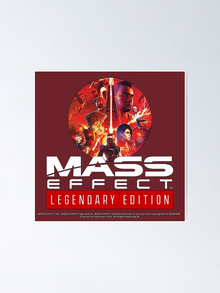 "Mass Effect: Legendary Edition (ME3)" Poster for Sale by vollachr ...