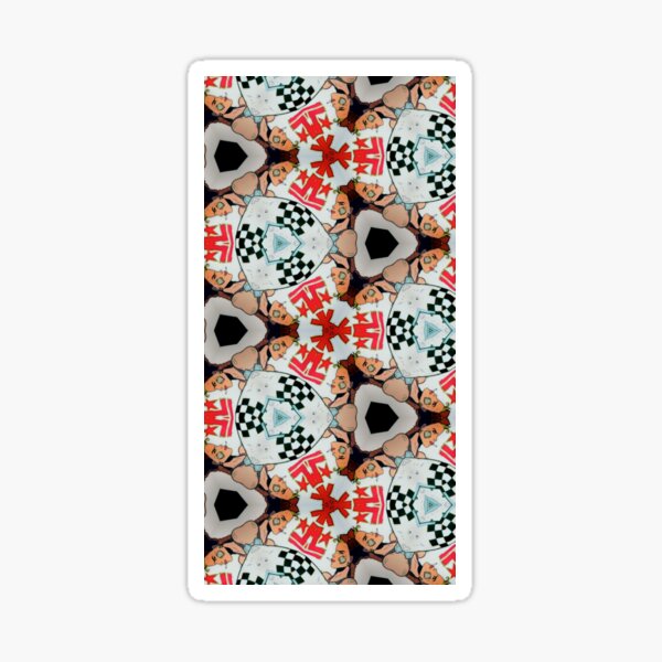 "Kaleidoscope Tank Girl." Sticker for Sale by Ducky988 | Redbubble