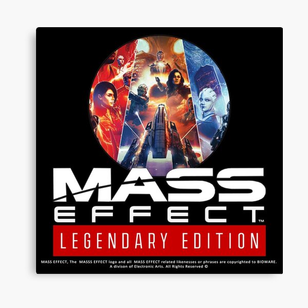 Mass Effect Legendary Edition Trilogy Canvas Print For Sale By