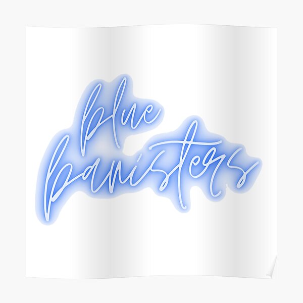 "Blue Banisters - Lana Del Rey " Poster for Sale by Veriepear | Redbubble