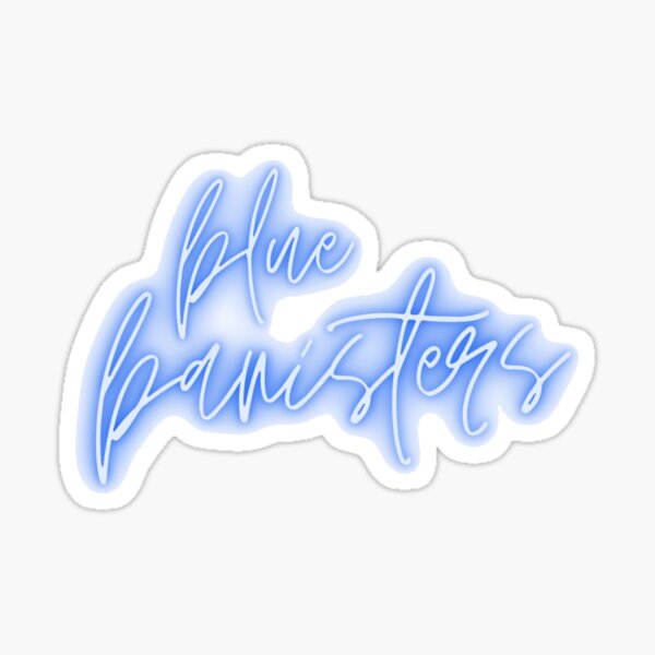 "Blue Banisters - Lana Del Rey " Sticker by Veriepear | Redbubble