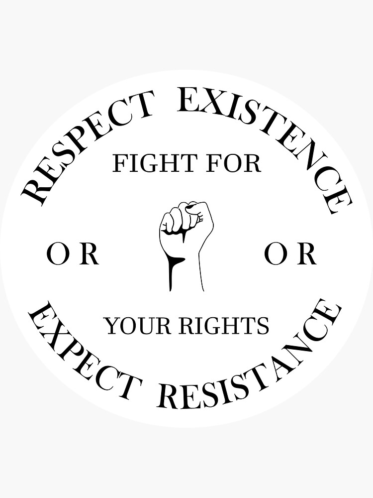 "respect existence expect resistance rights message hoodie sweatshirt t ...