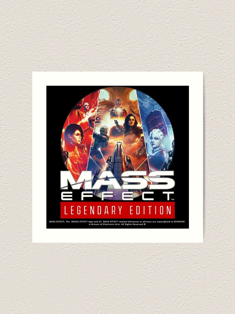 "Mass Effect: Legendary Edition (Trilogy) - Alternate" Art Print for ...