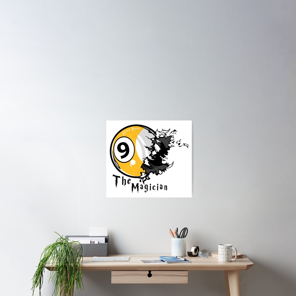 "Exploding Nine Ball Billiard - Master Billiard Nine Ball" Poster for ...