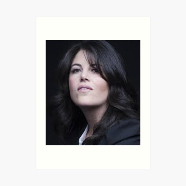"Monica Lewinsky " Art Print by Charitadf | Redbubble