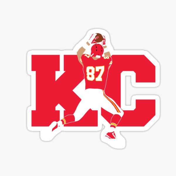 "KC" Sticker by Art-by-Brenna | Redbubble