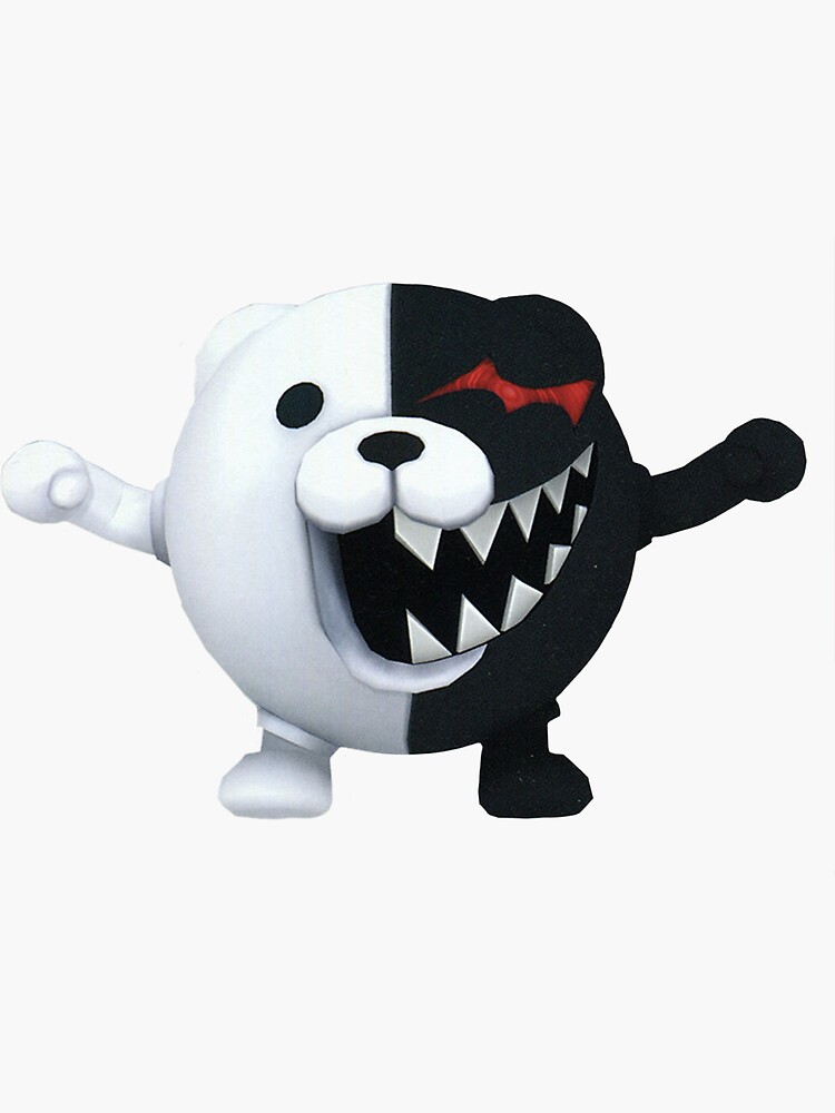 "Ball Monokuma Funny Danganronpa" Sticker for Sale by goblint33th ...
