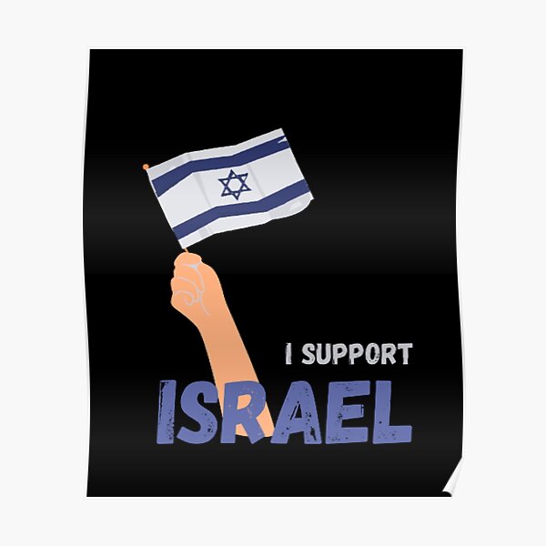 "Free israel - i love israel flag essential design - support israel i ...