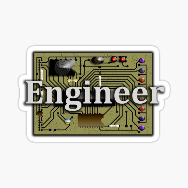 "Electrical Engineer | Engineer Dad | Electronic Engineer Dad" Sticker ...