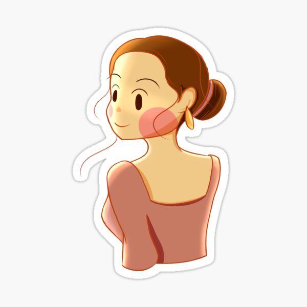 "Erica" Sticker by jeeywuu | Redbubble