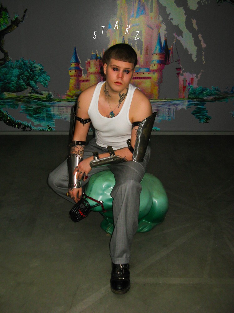 "Yung Lean Poster Starz006" Sticker by spiderfeet | Redbubble