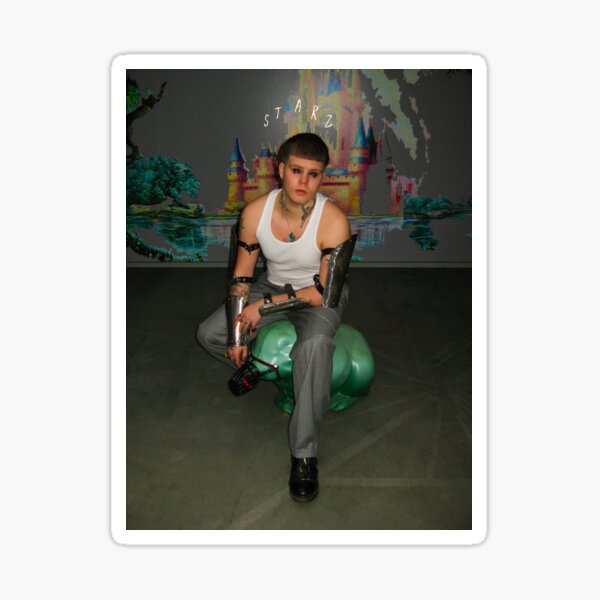 "Yung Lean Poster Starz006" Sticker by spiderfeet | Redbubble