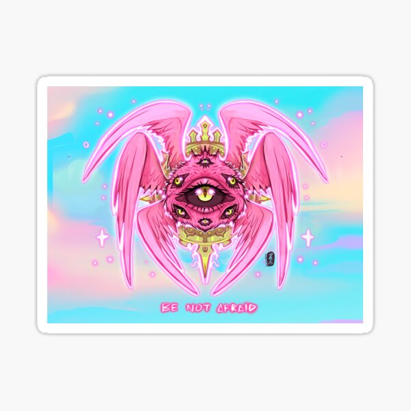 "Be Not Afraid" Sticker for Sale by isabelaescobart | Redbubble