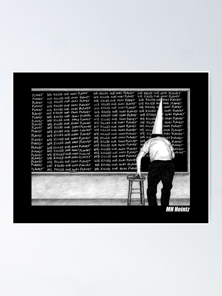 "Dunce Cap" Poster for Sale by walterdoe | Redbubble